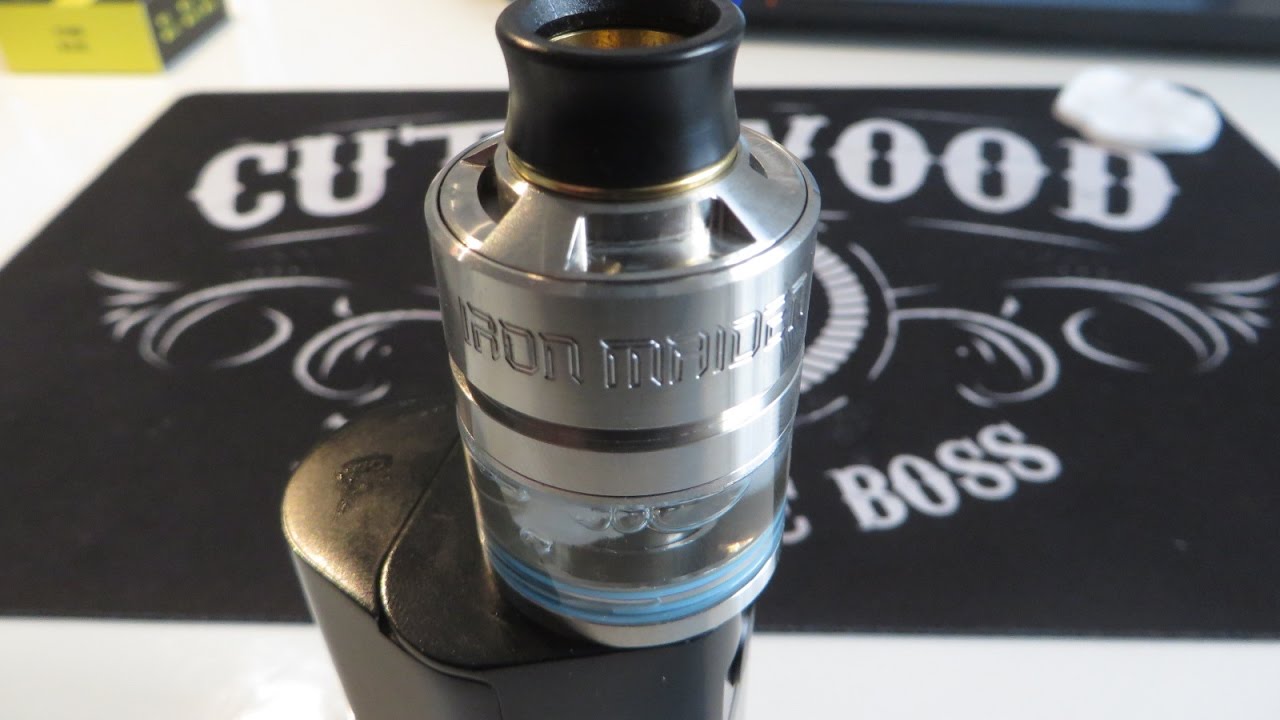 IRON MAIDEN 30mm RDTA von Hellvape 0,25Ohm 250W Cloudchaser - YouTube