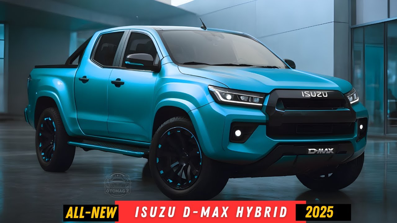 All New 2025 Isuzu D-Max Hybrid Revealed - New Powertrain! - YouTube