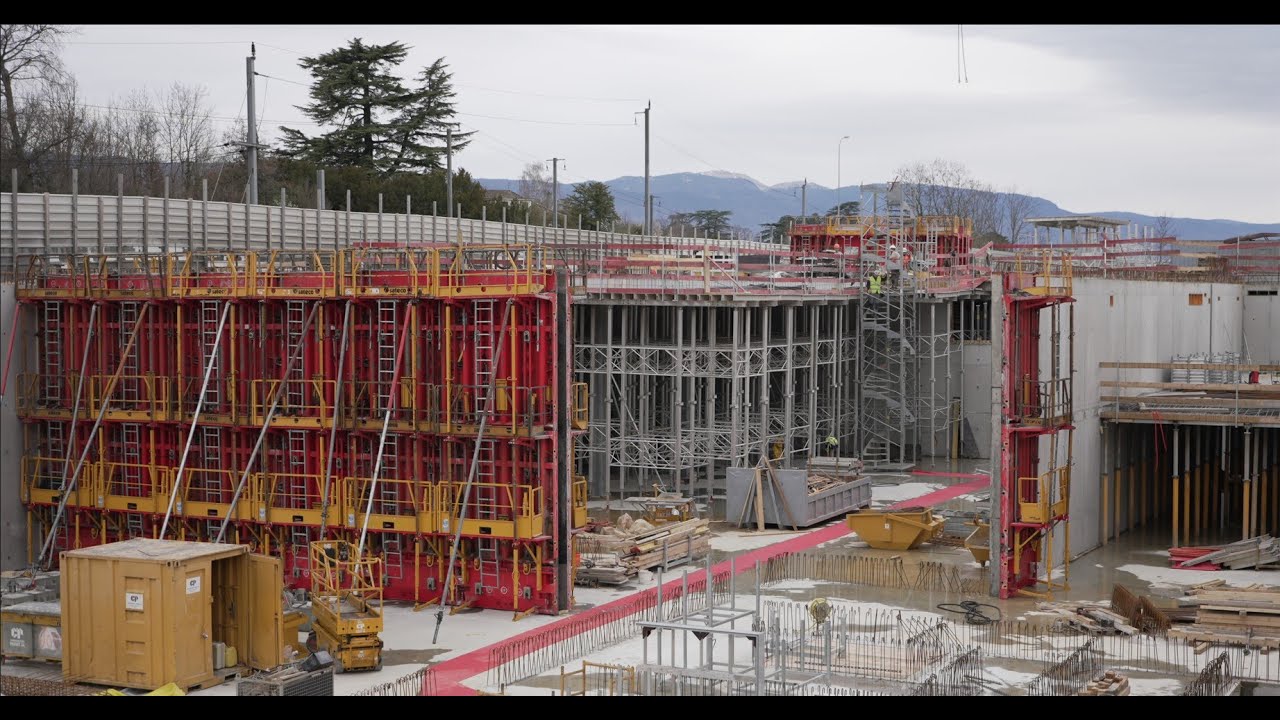 Bâtiment Les Fayards par Construction PERRET, en Suisse - YouTube