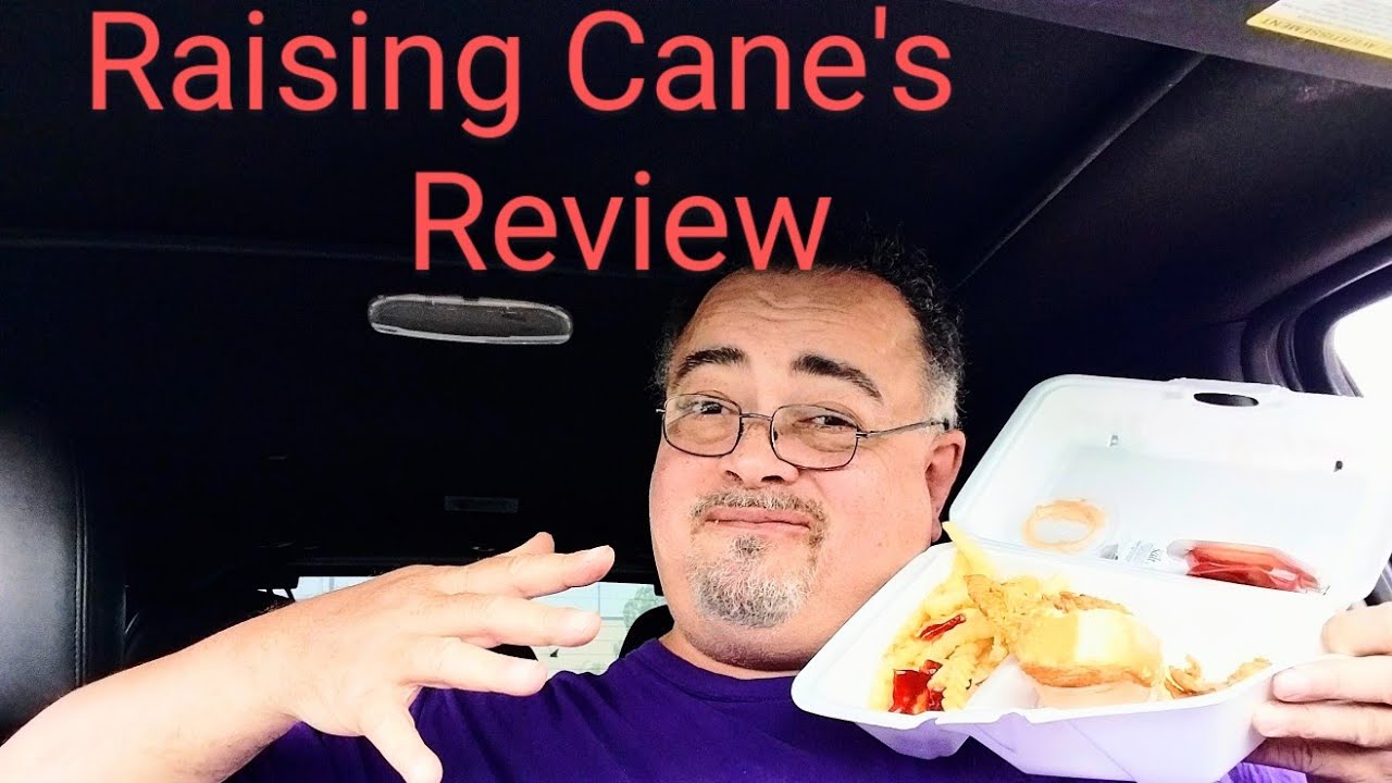 Raising Cane's food review. - YouTube