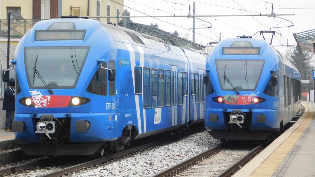 A tutto elettrico 2!! STADLER : ETR340-343-360 - YouTube