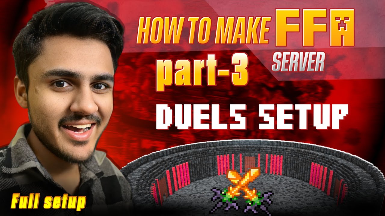 HOW TO MAKE MINECRAFT FFA PVP SERVER | FULL DUELS SETUP | PART 3 ...