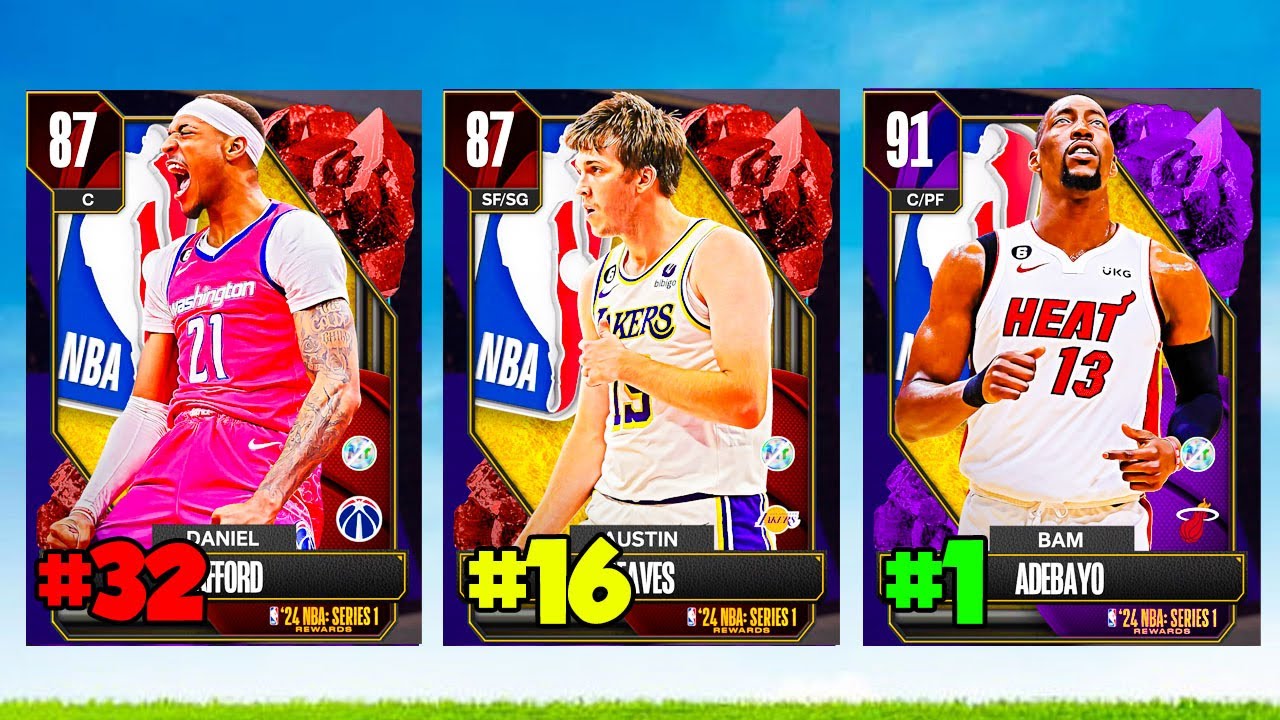 RANKING EVERY SERIES 1 LOCK IN CARDS FROM WORST TO BEST IN NBA 2K24 ...