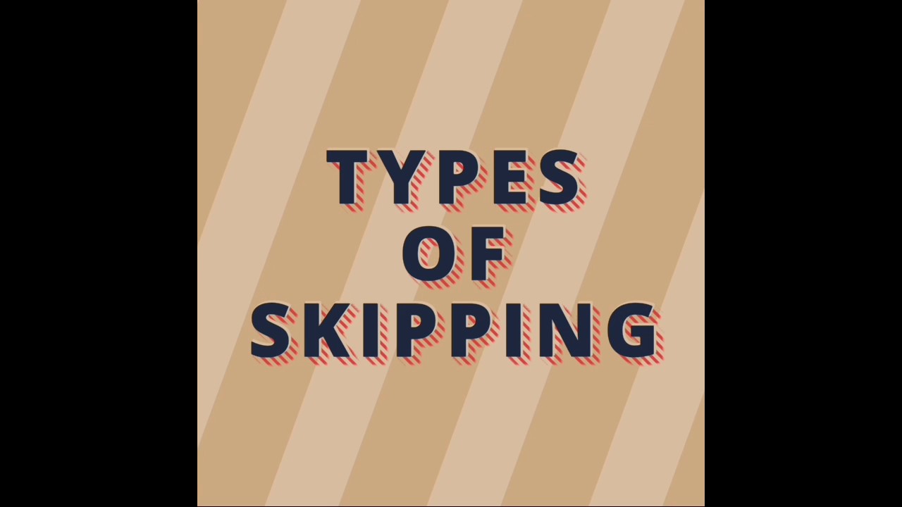 10 types of skipping - YouTube