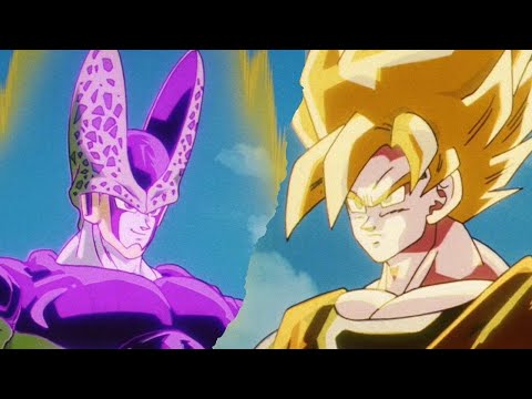 Full Power Goku Hits Cell (Japanese)