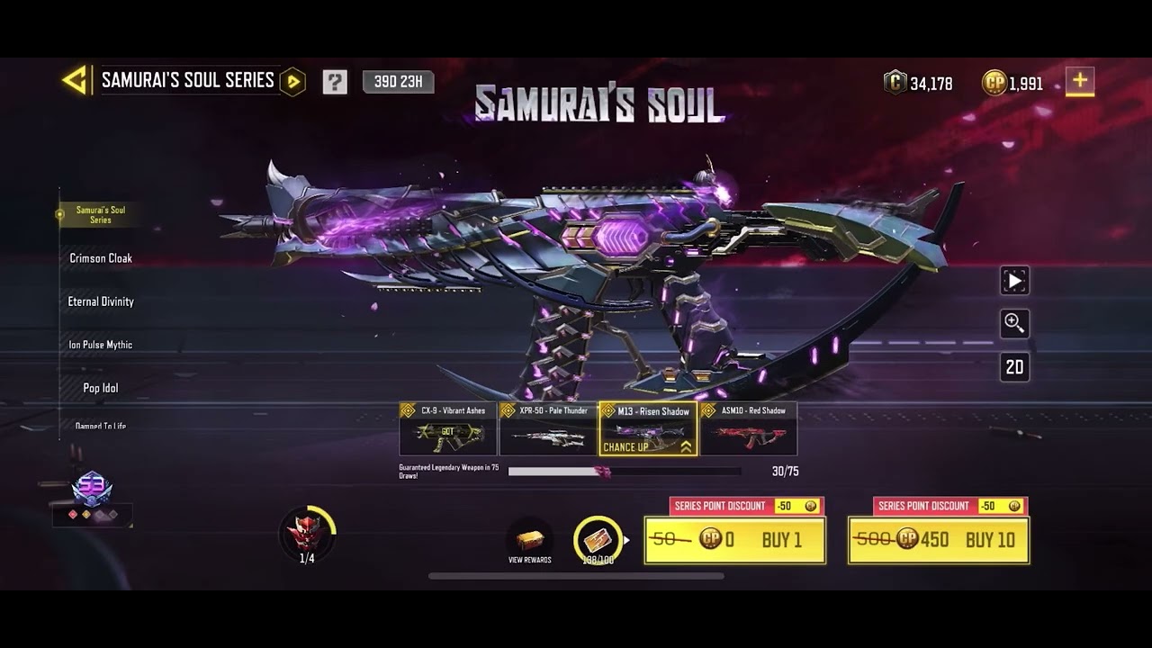 CODM Samurai Soul Draw - YouTube