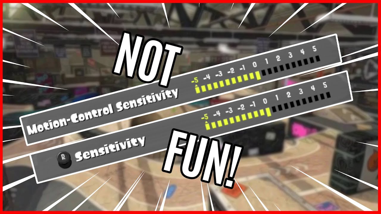 Splatoon 3 but I play on the lowest sensitivity... - YouTube