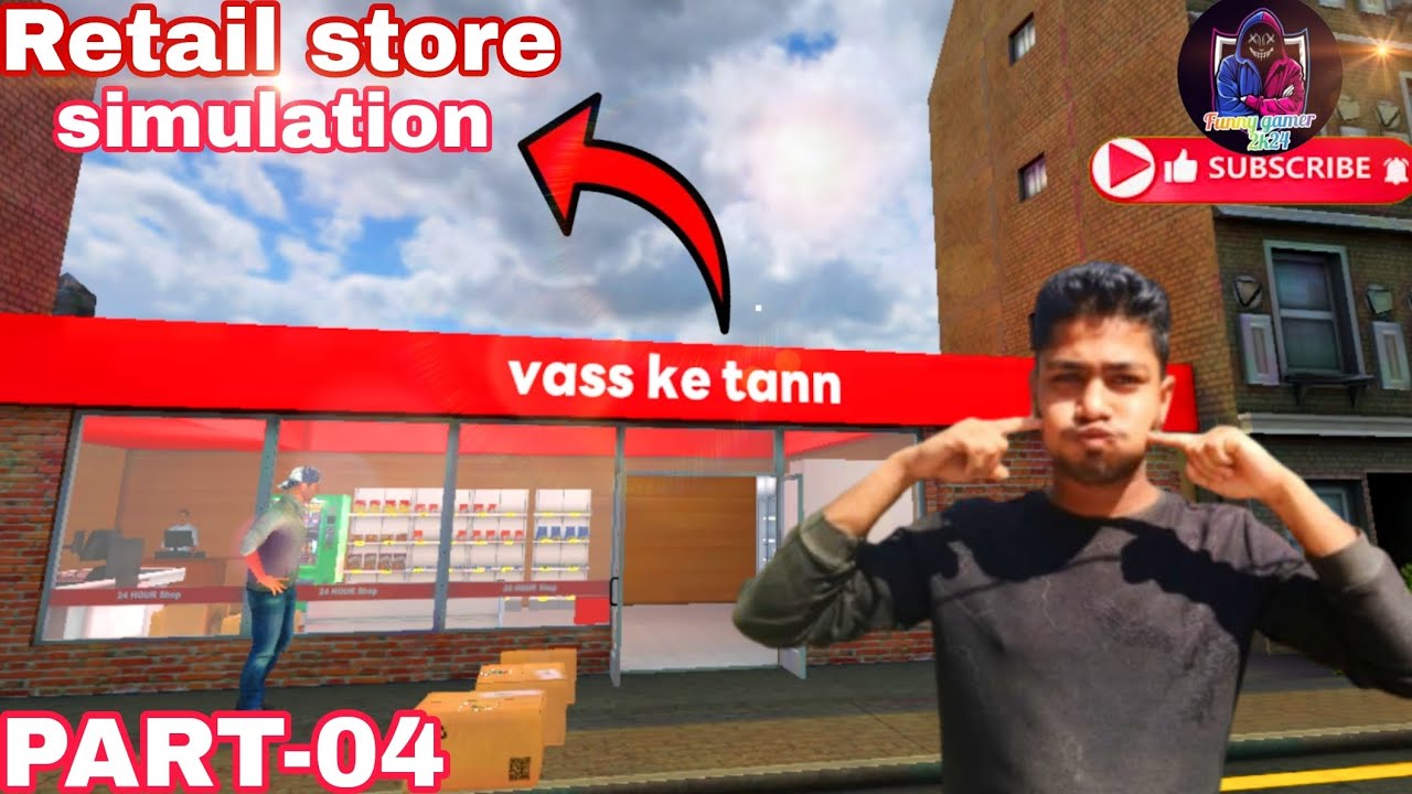 Android gameplay retail store simulation in Hindi part--04 (amer store ar notun name )l - YouTube