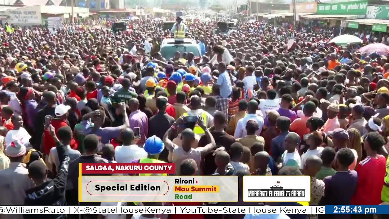 Special Edition: Rironi-Mau Summit Road, Salgaa, Nakuru County - YouTube