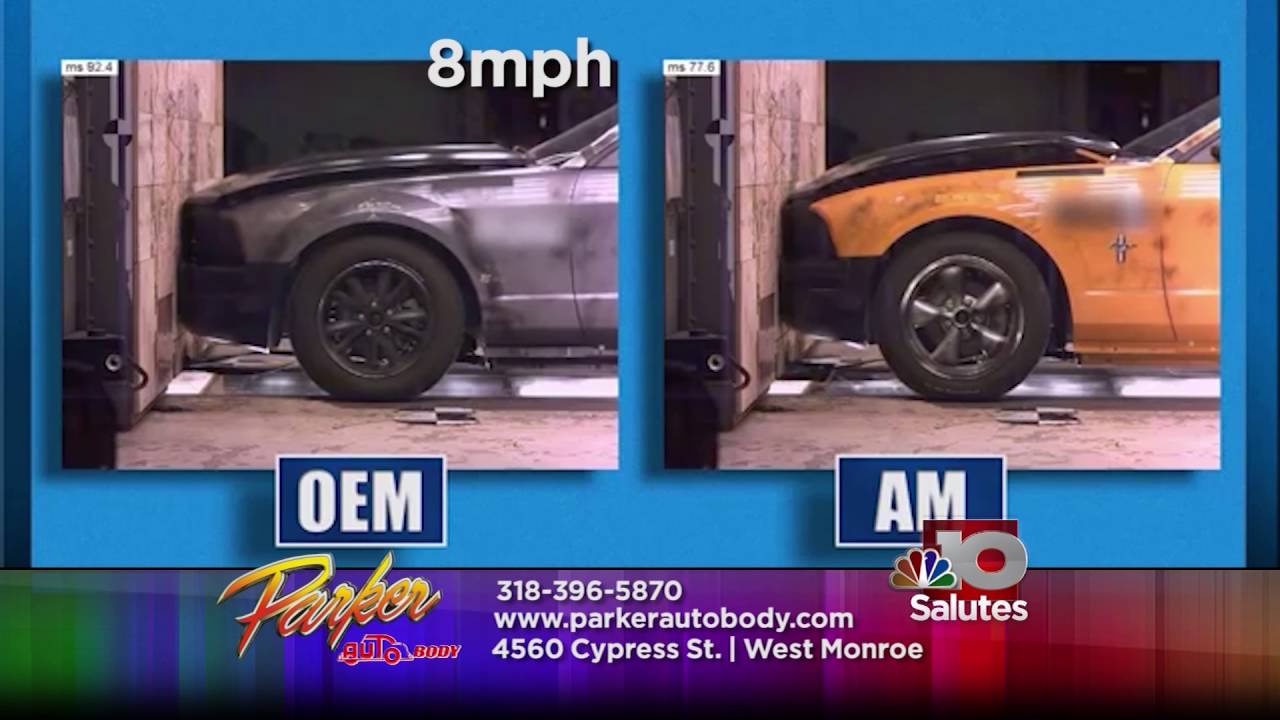 Parker Auto Body KTVE Salute Tuesday - YouTube