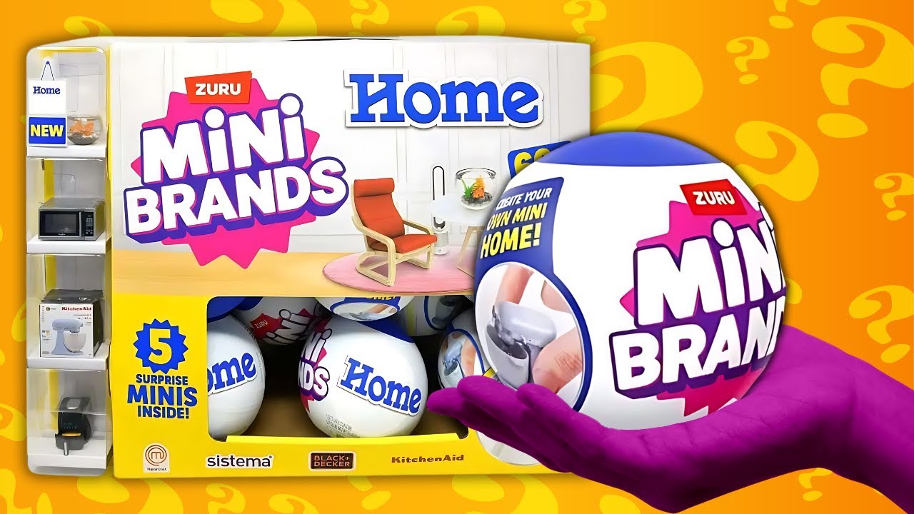 10 Minutes Satisfying Unboxing Home Mini Brands. Don't Miss… - YouTube