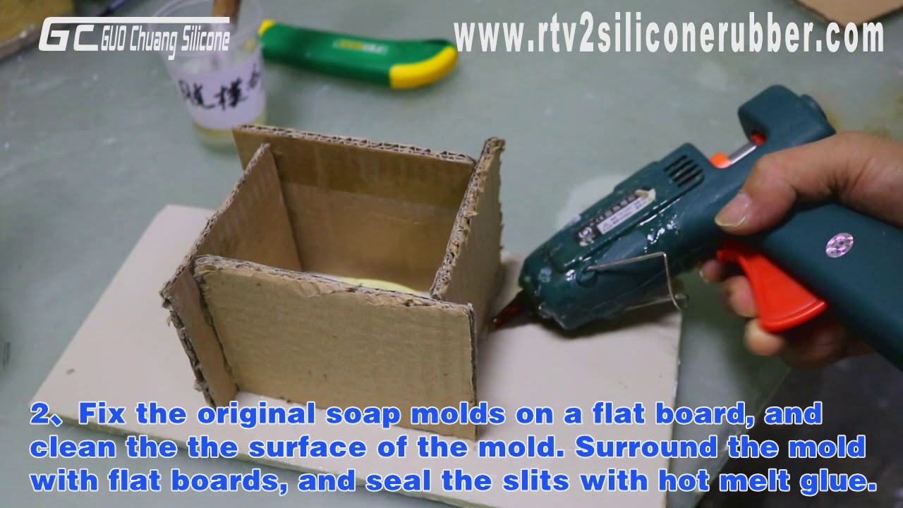 hand soap mold process 1 - YouTube