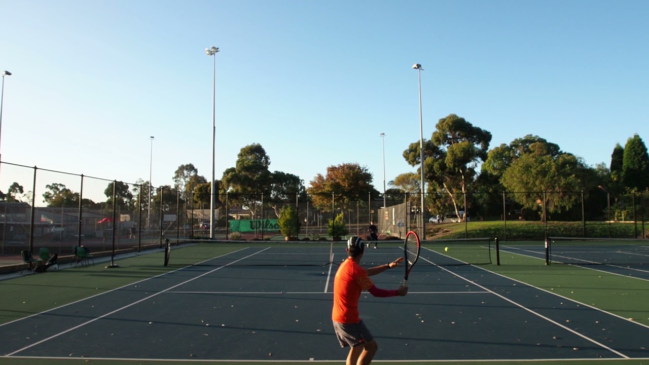 Tennis Match Full Game - YouTube