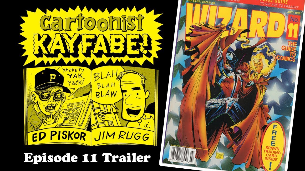 Cartoonist Kayfabe episode 11 trailer - YouTube