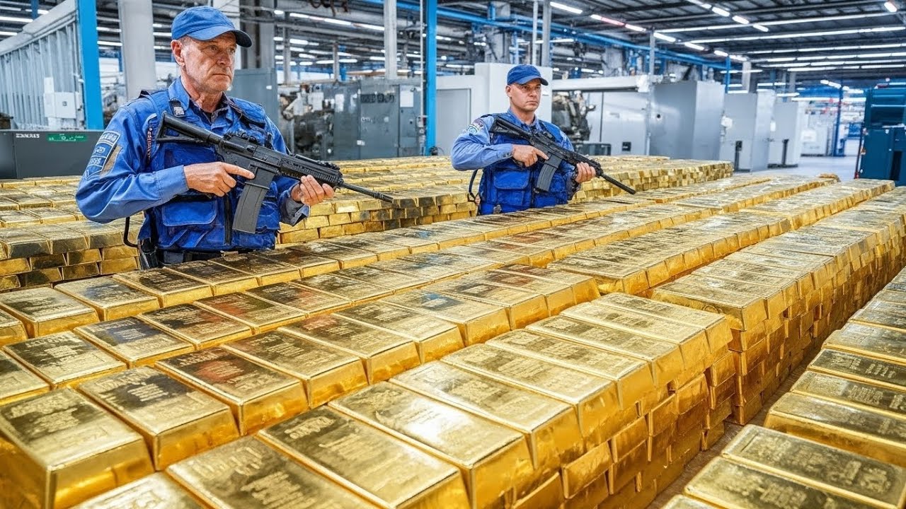 How Gold Is Mined and Processed Today | Full Gold Mining Factory ...