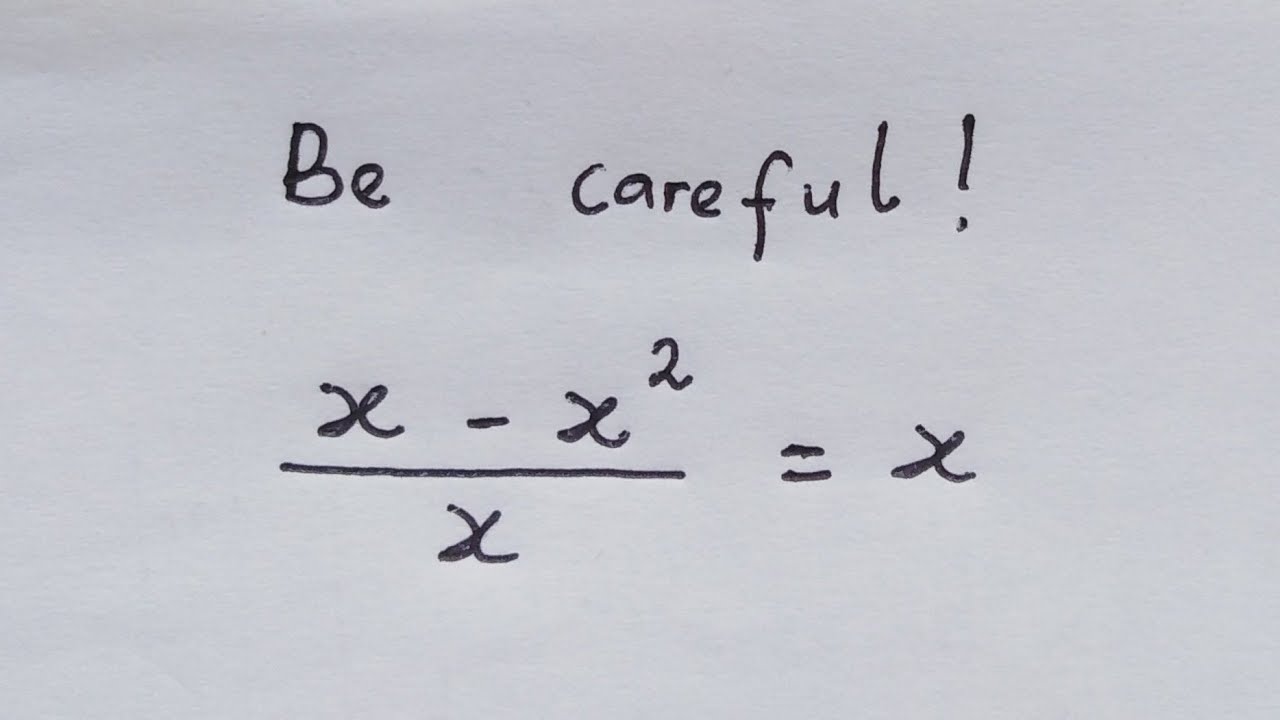 Interesting algebraic equation | Can you solve ? - YouTube