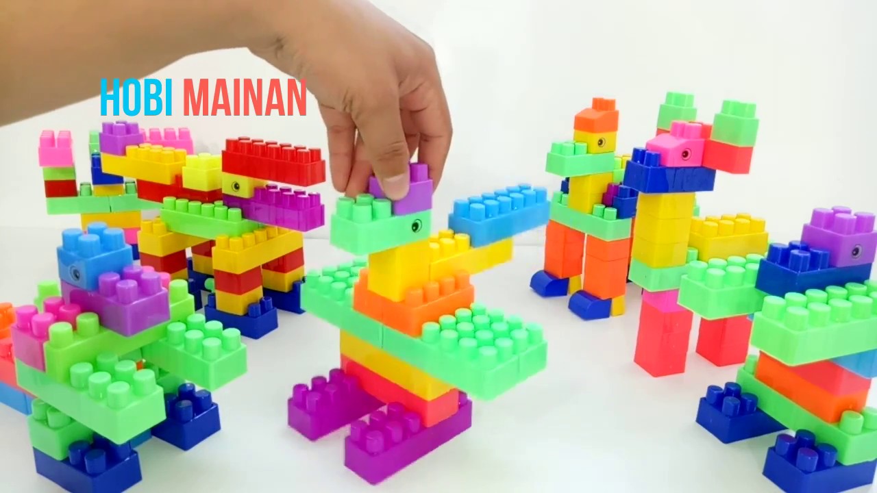 Building Block For Kids | How To Create Animals Like Bird Illama Deer ...
