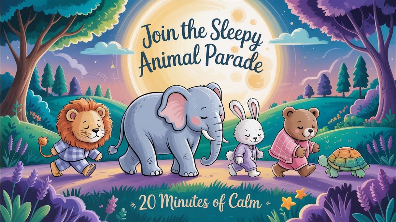 Animal Lullaby for Babies with Relaxing Music | Bedtime Songs to Help ...