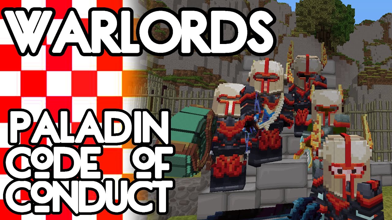 Minecraft Mini-games! Warlords - Paladin Code of Conduct - YouTube