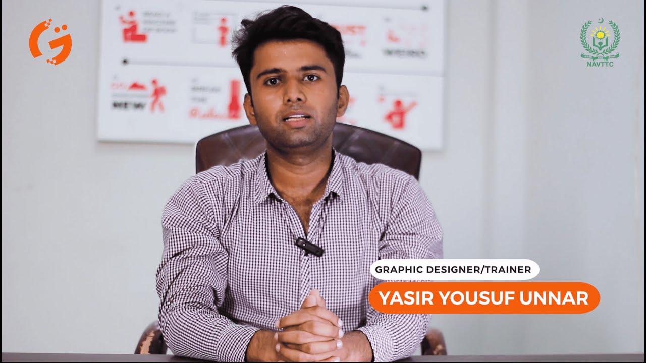 Success Story ft. Yasir Yousuf Unnar | Graphic Designer | NAVTCC ...