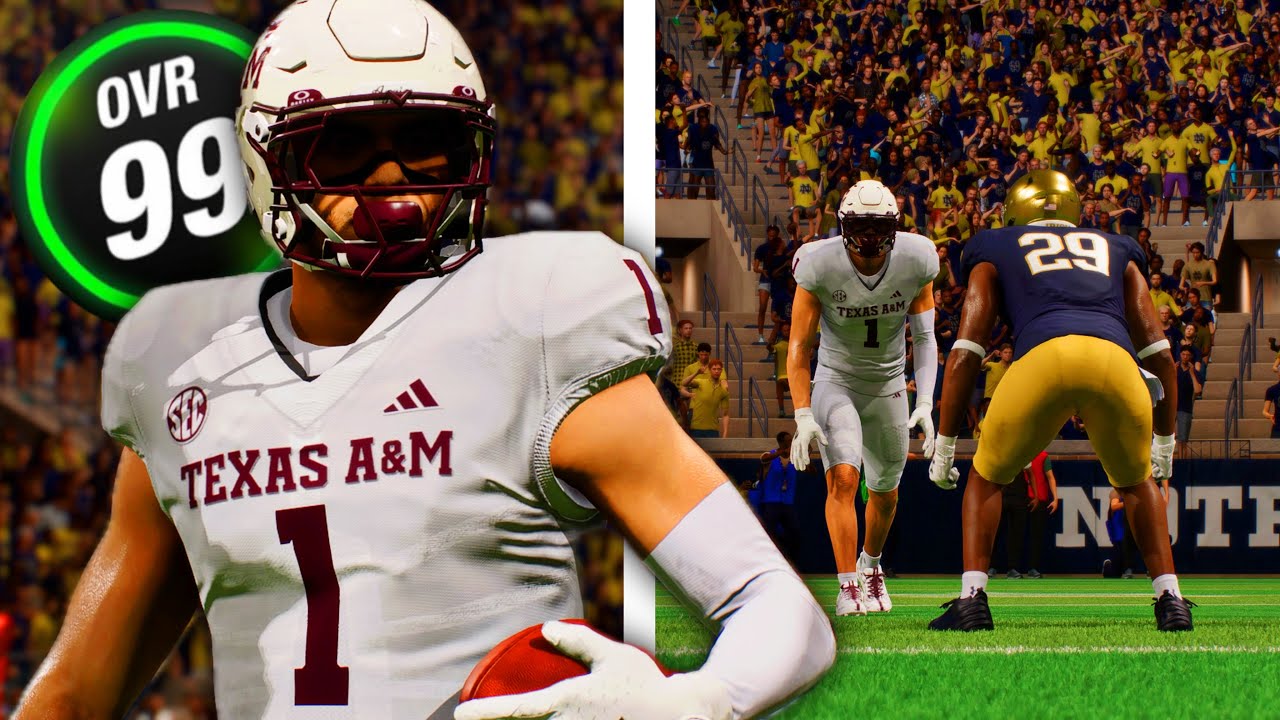 The Most Unguardable WR In CFB! | CFB 25 Road To Glory - YouTube