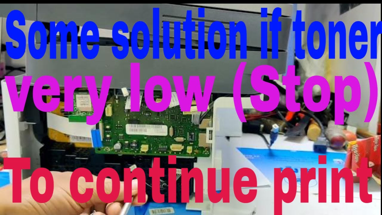 HP Laser MFP 135 137 138 incompatible cartridge error replace hp chip ...
