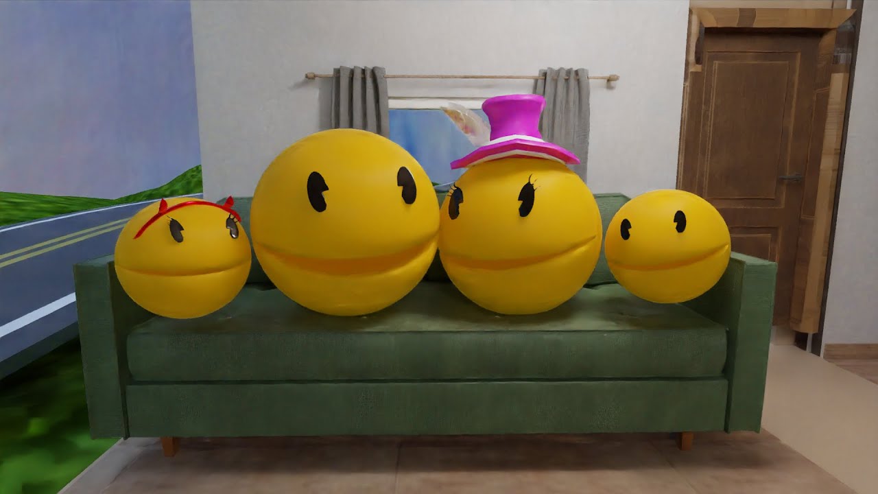 Pacman and Family #compilation 1 #chainchomp - YouTube