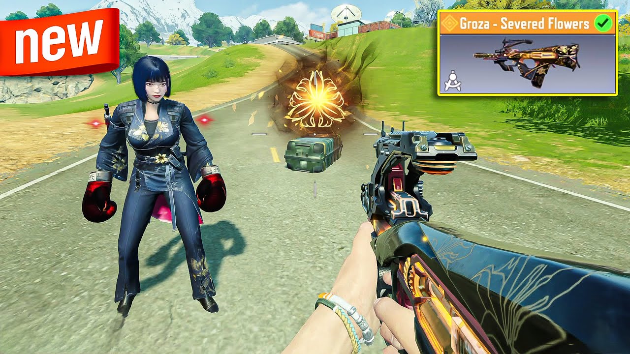 *NEW* LEGENDARY Groza Severed Flowers IN COD MOBILE ! - YouTube