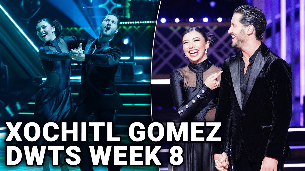 Xochitl Gomez & Val's PERFECT Whitney Houston Tango! - Dancing with the ...