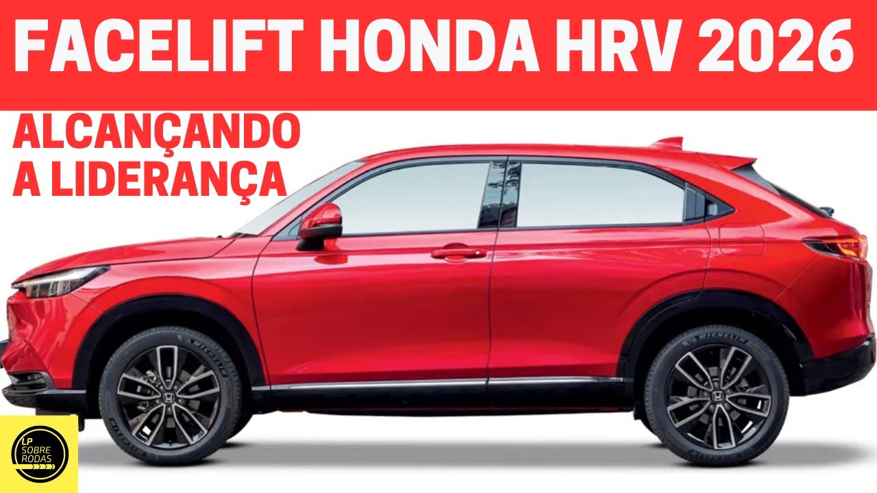 CONHEÇA O PRIMEIRO FACELIFT DO HONDA HRV PARA 2026 - YouTube
