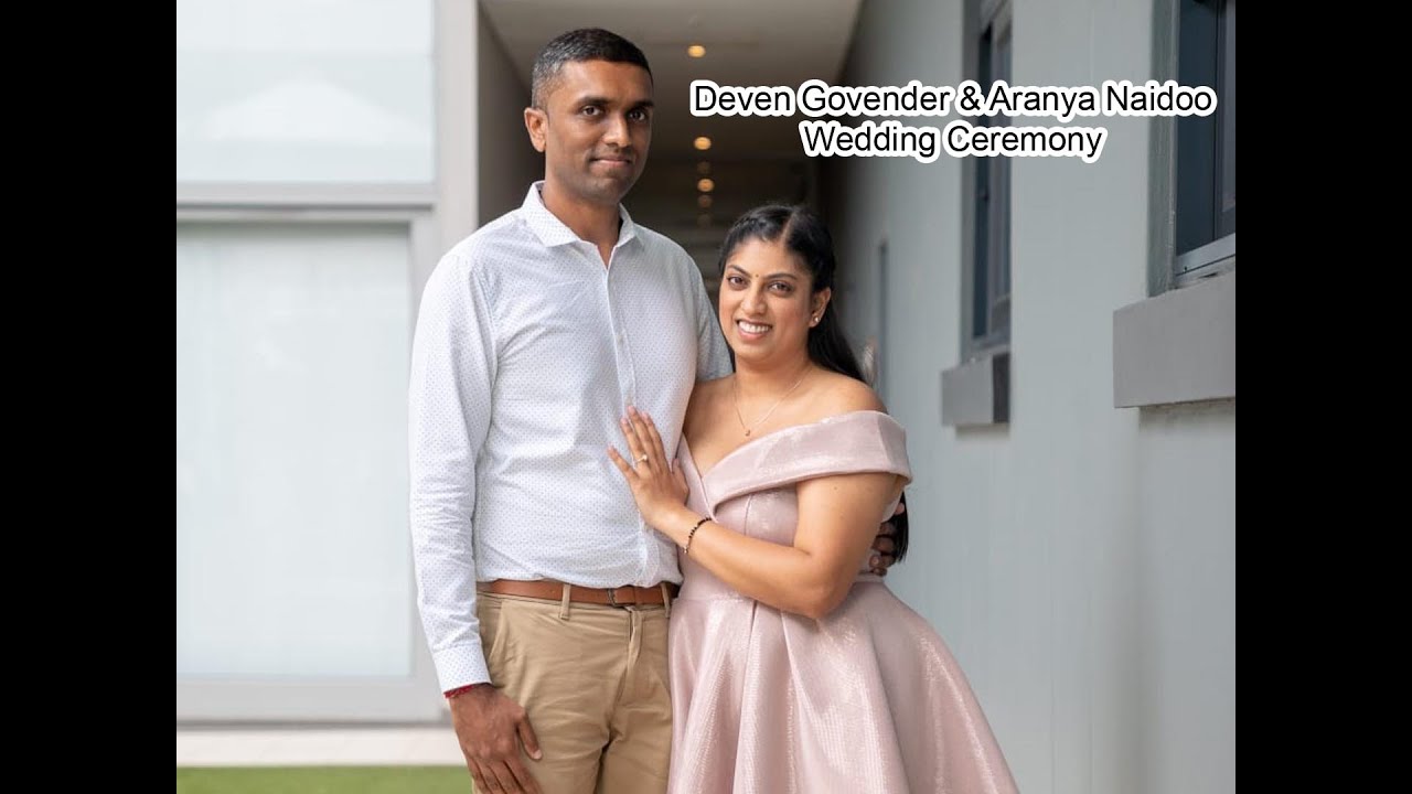 Deven Govender & Aranya Naidoo Wedding Ceremony - YouTube