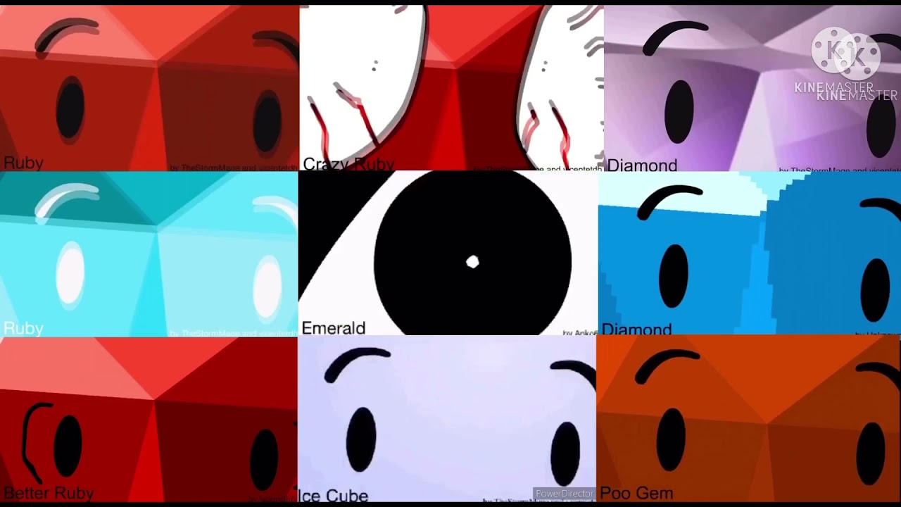 9 bfdi auditions reversed - YouTube