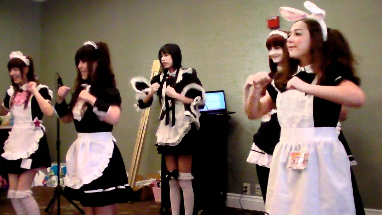 Anime St. Louis 2012 Maid Cafe' Dance (Saturday) - YouTube