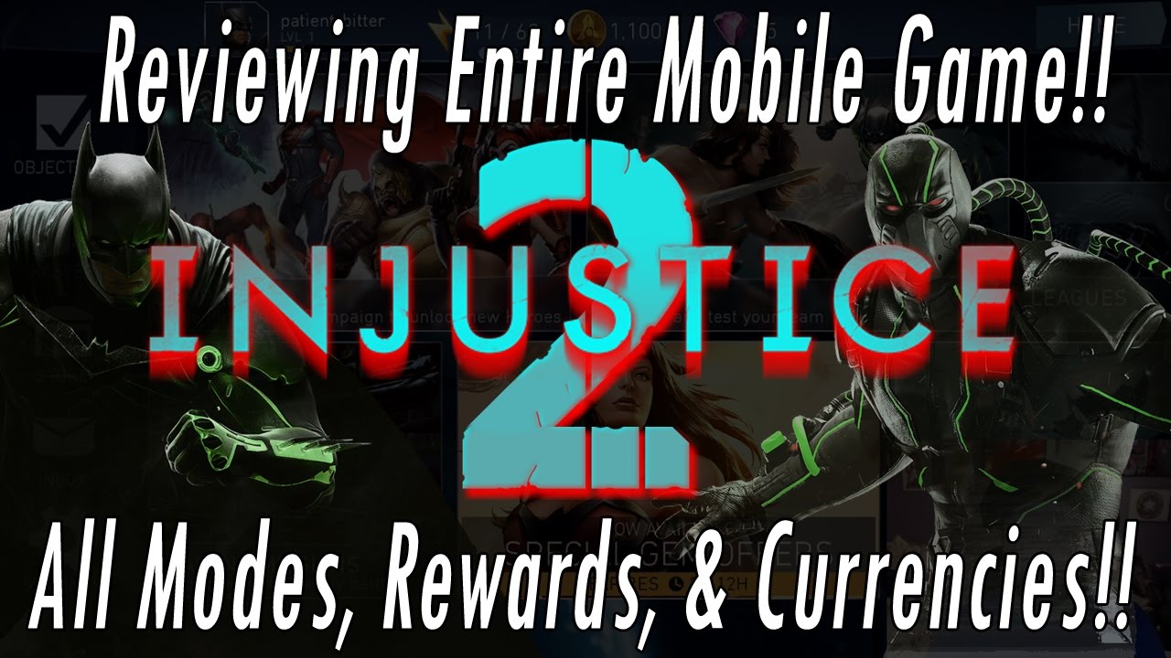 NEW Injustice 2 Mobile FULL Game Review – Campaign/Arena/Operations ...