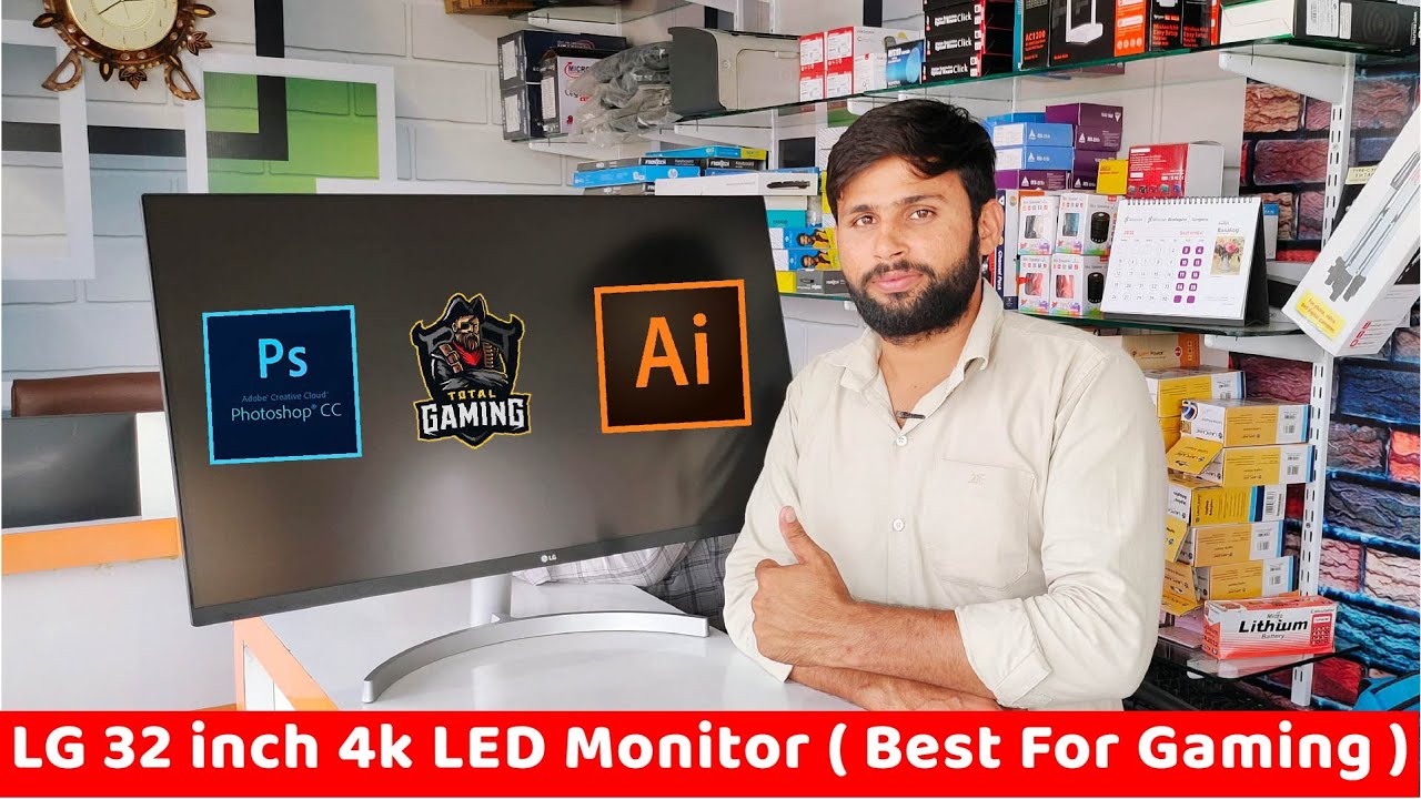 LG 32 inches 4K UHD Monitor: LG-32UN500 Unboxing and First Impression ...