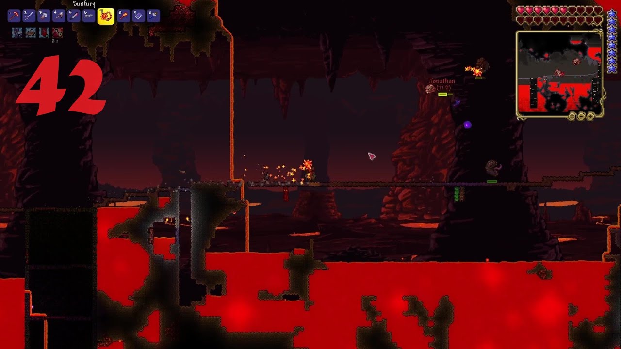 MINI BOSS!! | Terraria Ep 42 (L's POV) - YouTube
