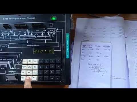 1'S complement using 8085 instructions - YouTube