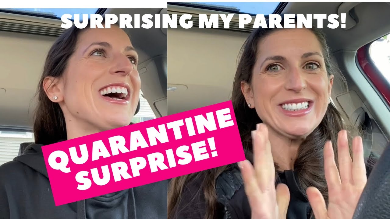 QUARANTINE SURPRISE! Surprising my parents for their anniversary in ...
