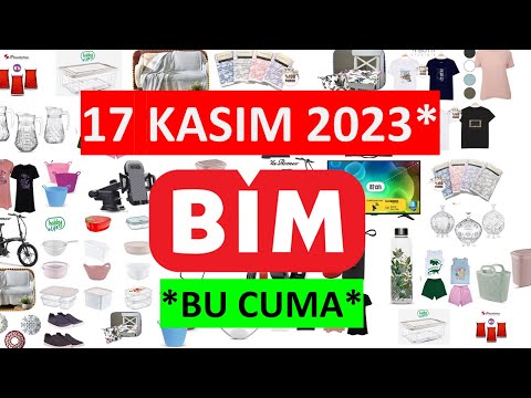 💕 KADINLARA ÖZEL ÜRÜNLER 👩🏼 17 KASIM 2023 🛍️ BİM MARKET #katalog #kampanya #afişler