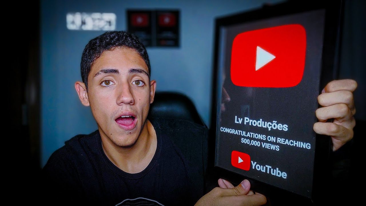Chegou A Minha Nova Placa Do Youtube Leo Vlogs Youtube 4667