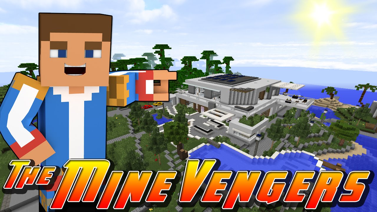 Minecraft MineVengers -VISITING LITTLE DONNY'S VILLA w/ Little Donny ...