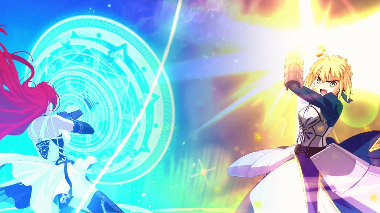 [FGO] Type-Moon Greatest Battle "Aoko Vs Saber" - YouTube