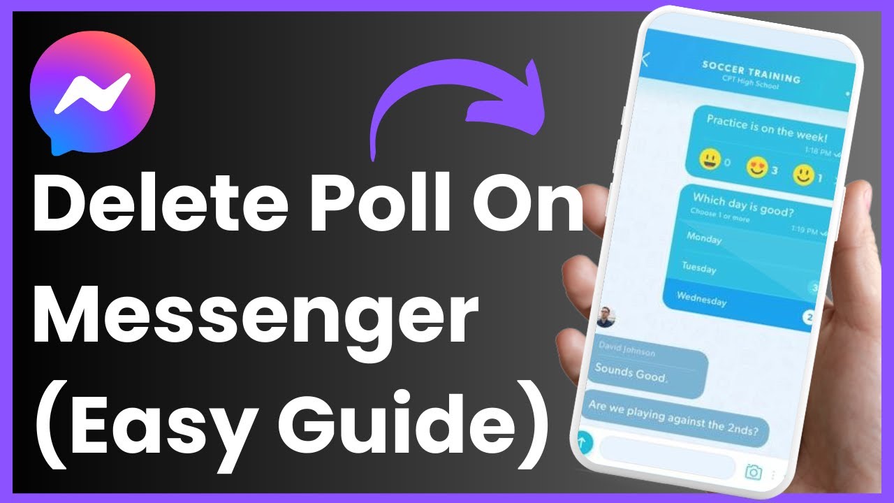 How To Delete A Poll On Facebook Messenger ! [EASY GUIDE] - YouTube