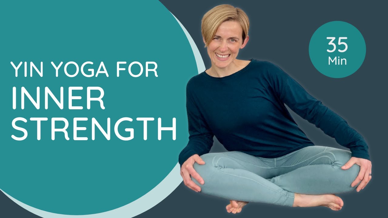 Yin Yoga for Inner Strength & Motivation 💛 35 minutes - YouTube