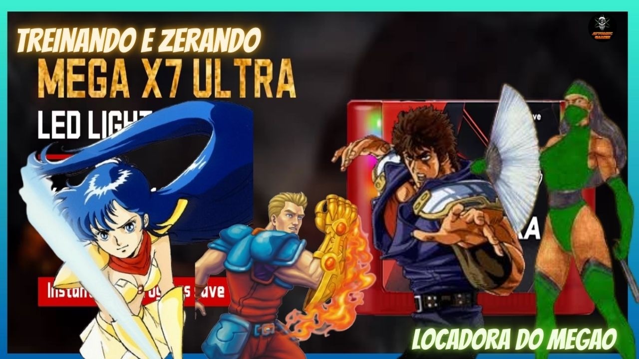 LIVE 56# LOCADORA DO MEGÃO - EVERDRIVE X7 ULTRA INSTANT SAVE - JOGATINA ...