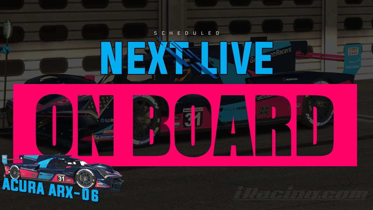 iRacing - IMSA - Acura GTP - Watkins Glen - Valve Index VR | SFX-100 ...