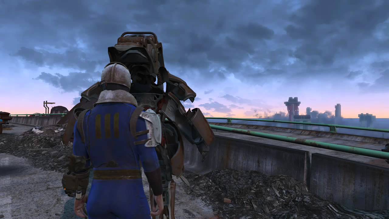 Testing a new suit-Fallout 4 - YouTube