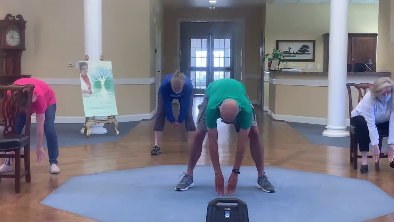 Traditional PE Workout with the Business Office - YouTube
