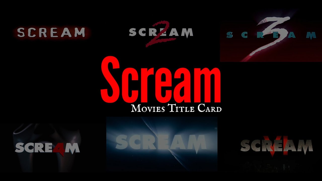 Scream Movies [English] Title Card - YouTube