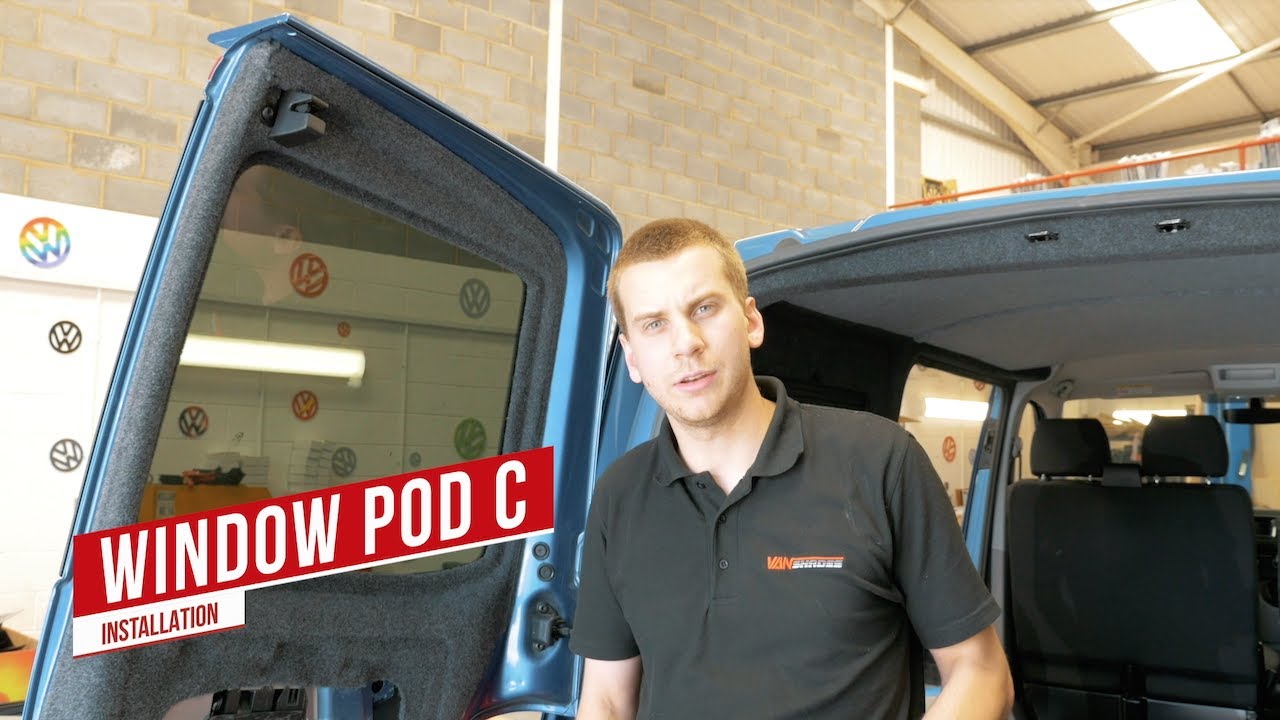 Vanshades Window Pods® 2.0 'Pod C' Barn Doors Blind Installation - YouTube
